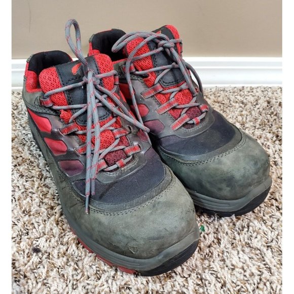 Red Wing Shoes | Shoes | Red Wing Grayred Sneaker Work Boots Women Size ...